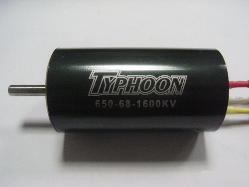 Bürstenloser HET Typhoon Motor 650-68-1600 | CNC Luftsporttechnik