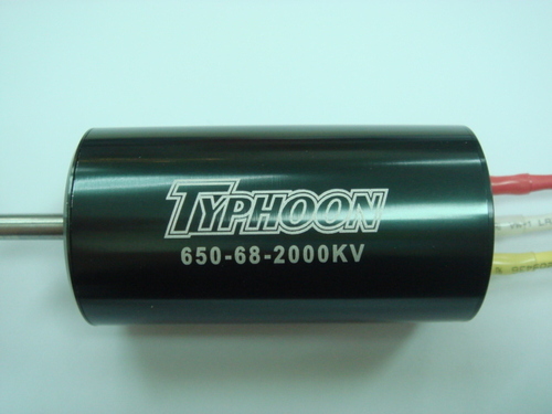 Bürstenloser HET Typhoon Motor 650-68-2000 | CNC Luftsporttechnik