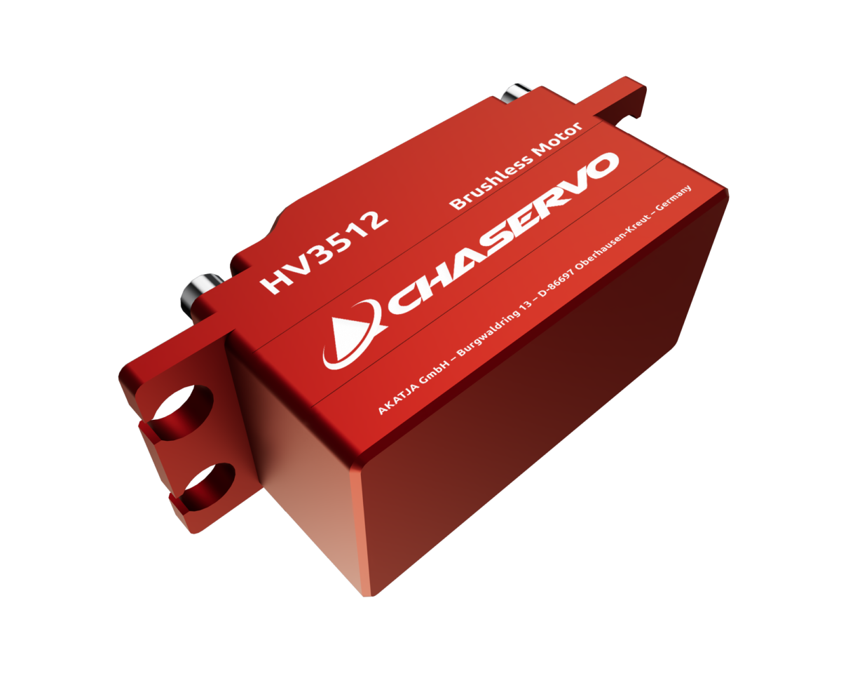 Chaservo HV3512, Low-Profile, 40,5x20x18,7mm, 55g, 400Ncm 8.4V | CNC ...
