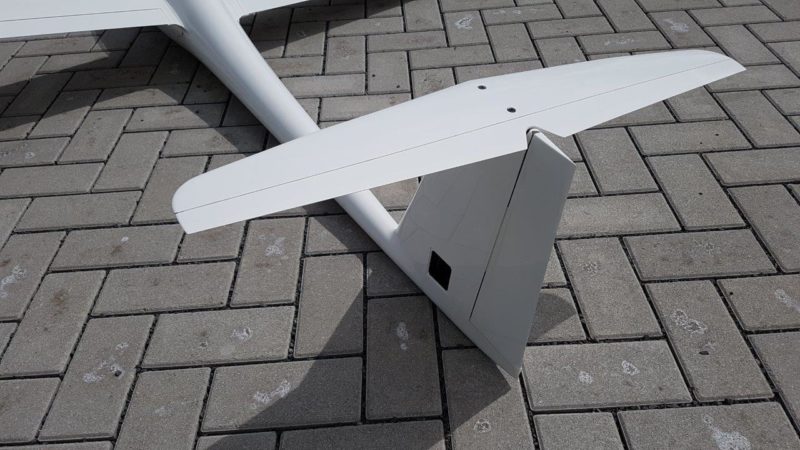 DUO DISCUS carbon 4,44 m (4,62m), weiß/weiß | CNC Luftsporttechnik DUO ...