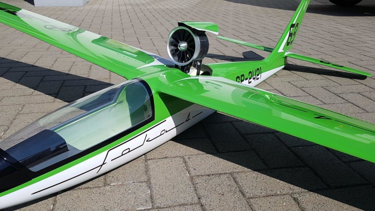 Foka SZD-24 von Airworld – mit 90mm Klappimpeller (best budget) | CNC ...