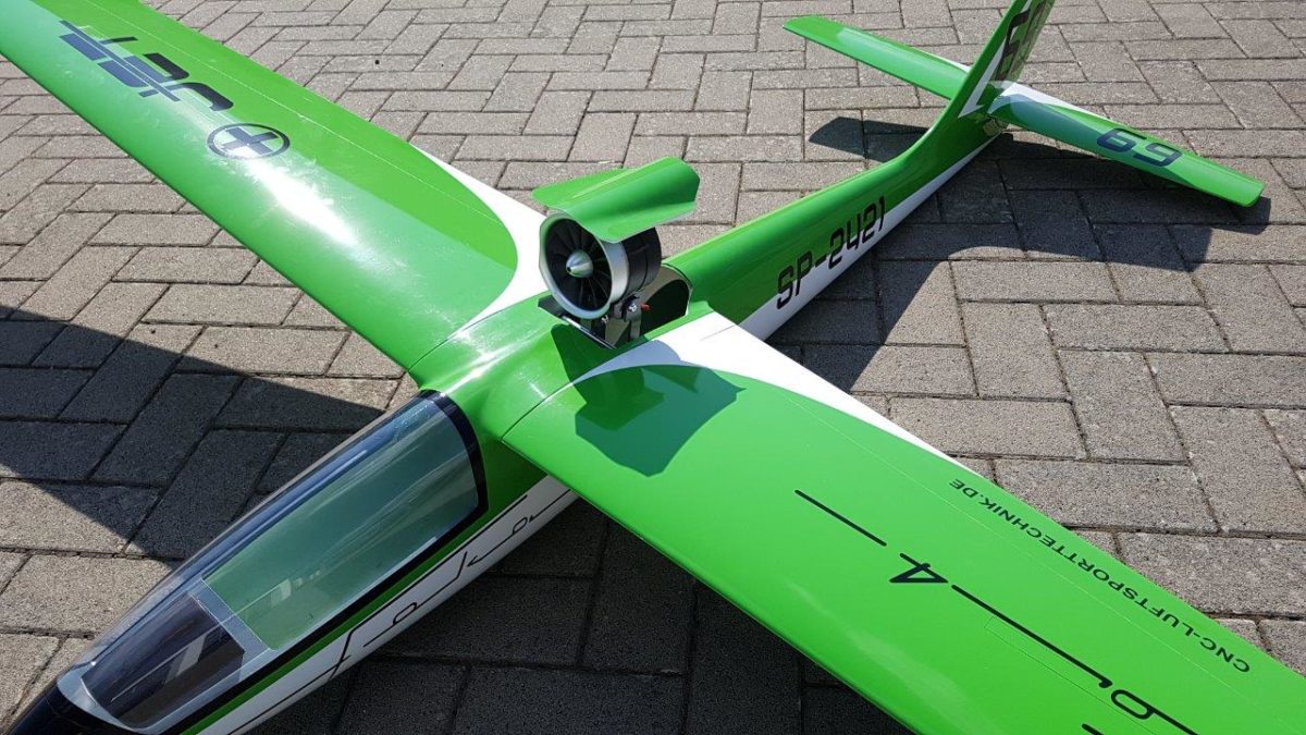 Foka SZD-24 von Airworld – mit 90mm Klappimpeller (best budget) | CNC ...